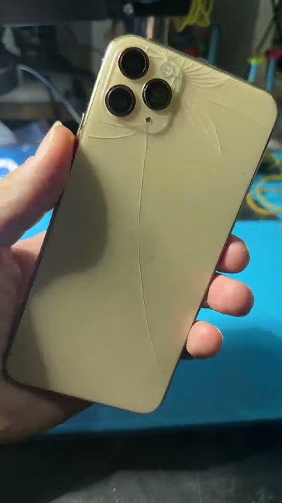 Troca de tela iPhone 11 Pro Max sem mensagem #assistênciatécnica - YouTube