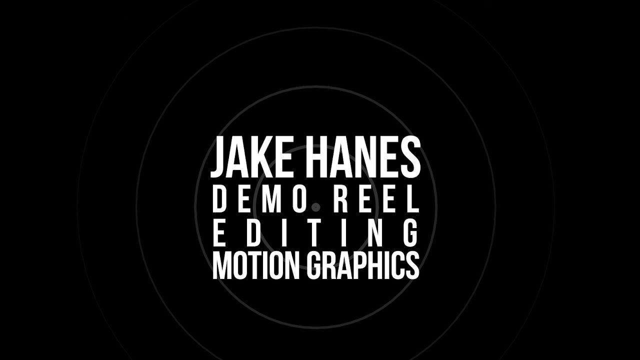 Jake's Demo Reel - YouTube