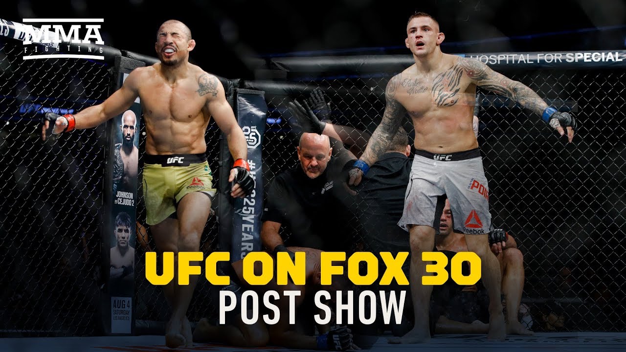 UFC on FOX 30 Post-Fight Show - MMA Fighting - YouTube