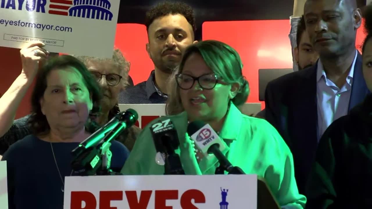 Madison mayoral race challenger Gloria Reyes concedes - YouTube