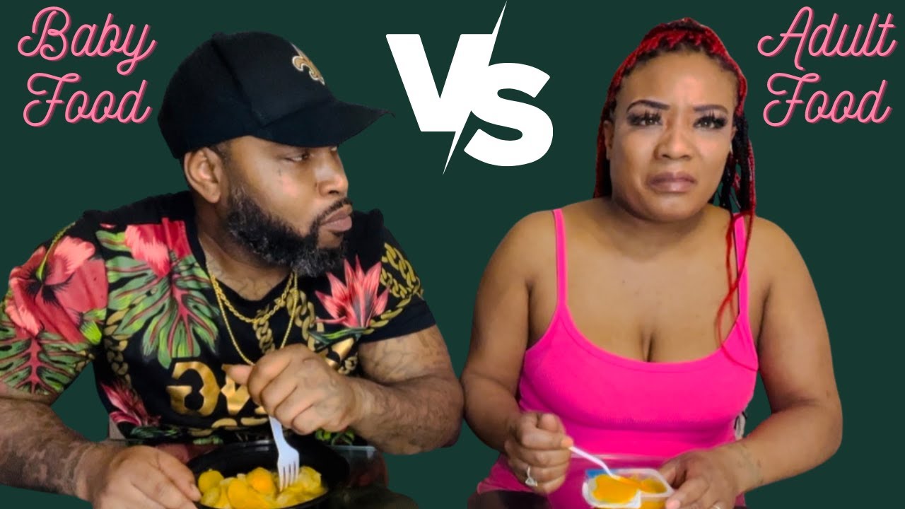 BABY VS ADULT FOOD - YouTube