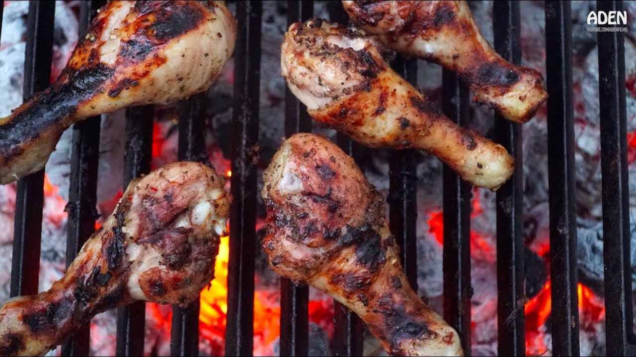 Jamaican Jerk Chicken - slow-roast - juicy & spicy - YouTube