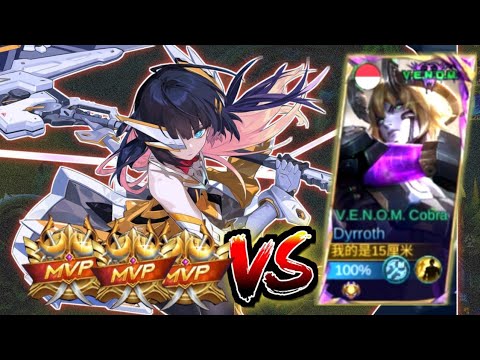 Begini Cara DYRROTH Melawan RUBY Di Exp Lane!!! Damage vs Lifestyle!!! - YouTube