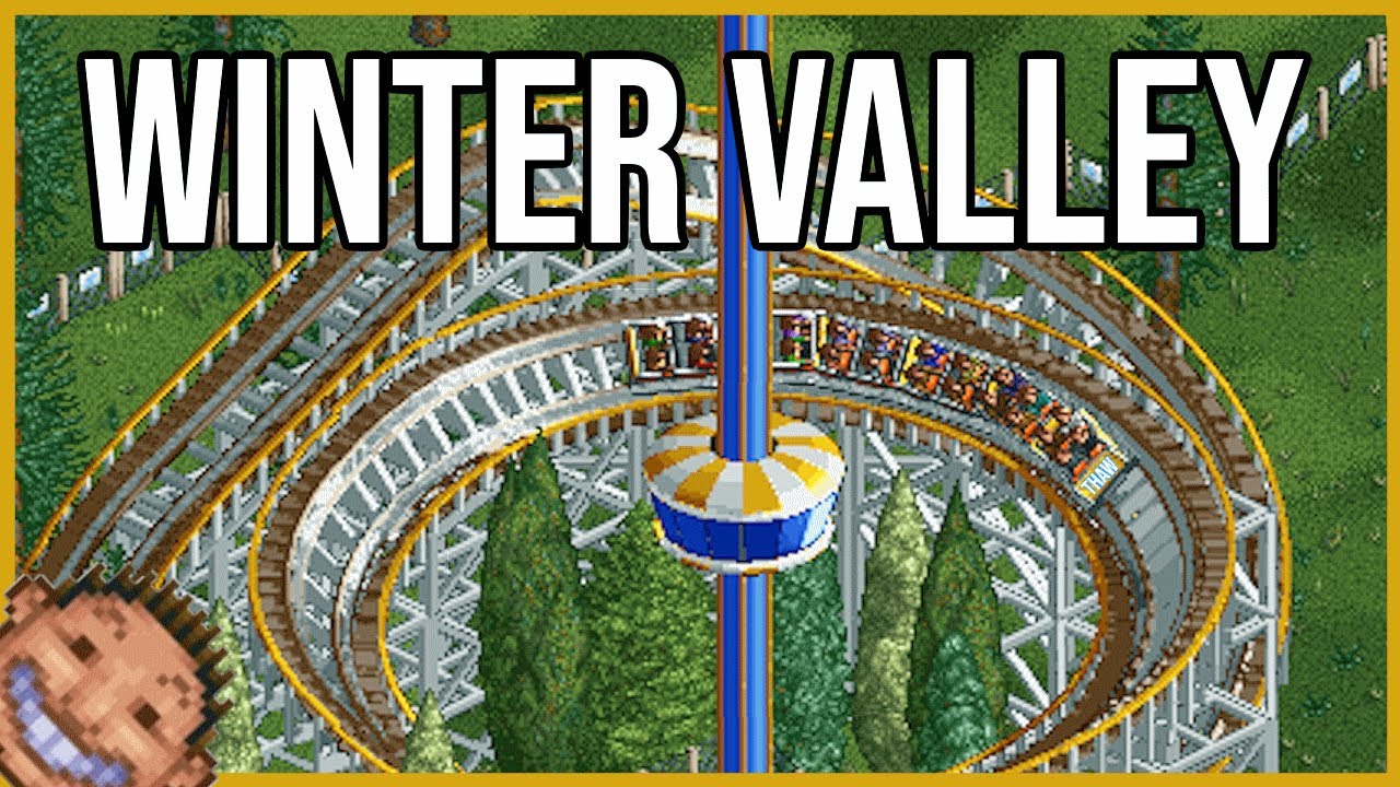 Winter Valley | Scenario Playthrough | Rollercoaster Tycoon Classic - YouTube
