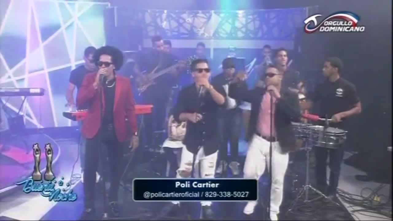 Presentación de Poli Cartier en Buena Noche (2/2) - YouTube