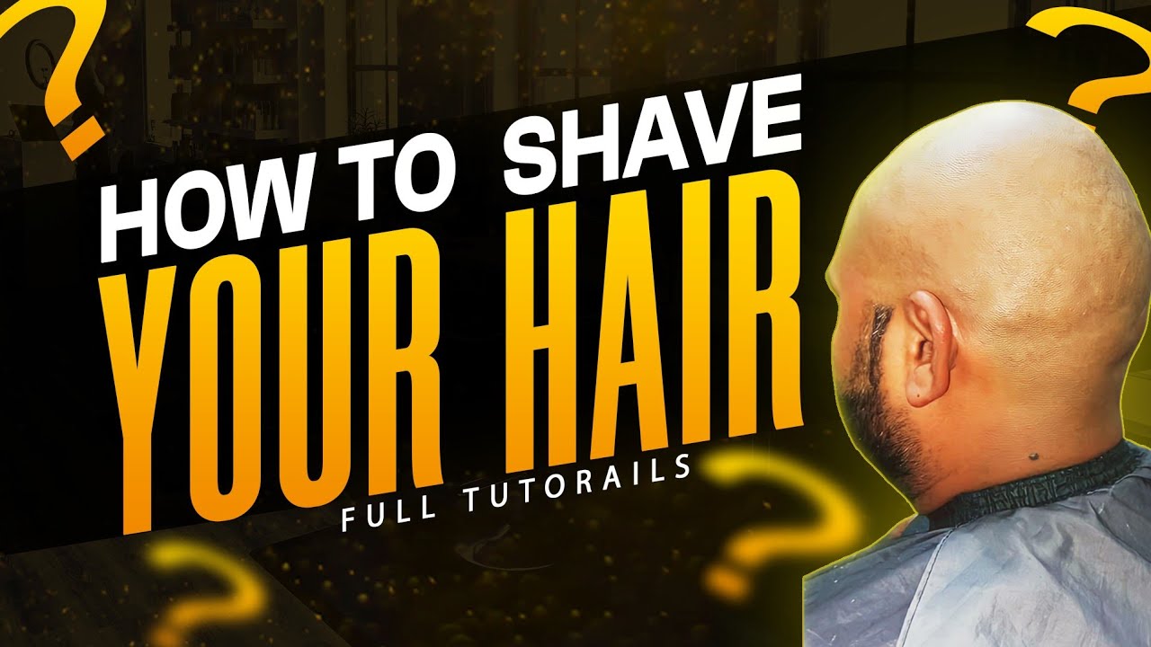 Head Shave Tutorial 🔥 ASMR How To Shave Your Head🔥 #bald #asmr # ...