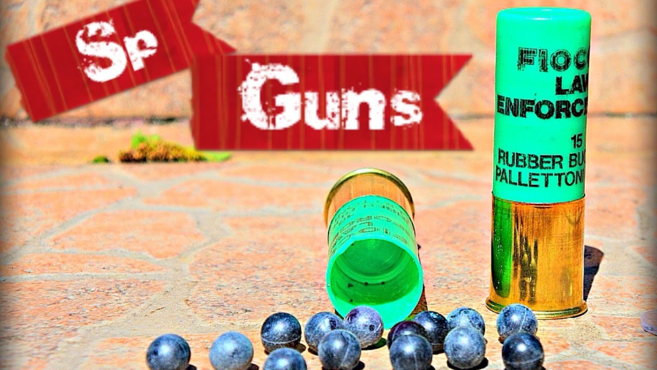 Rubber buckshots..!! It works..?? - YouTube