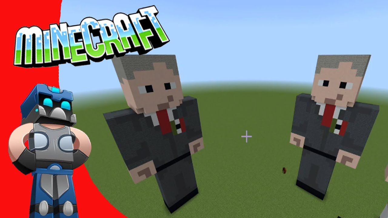 AMLO Skin pixel art Minecraft Tutorial / Como hacer Estatua de AMLO en ...
