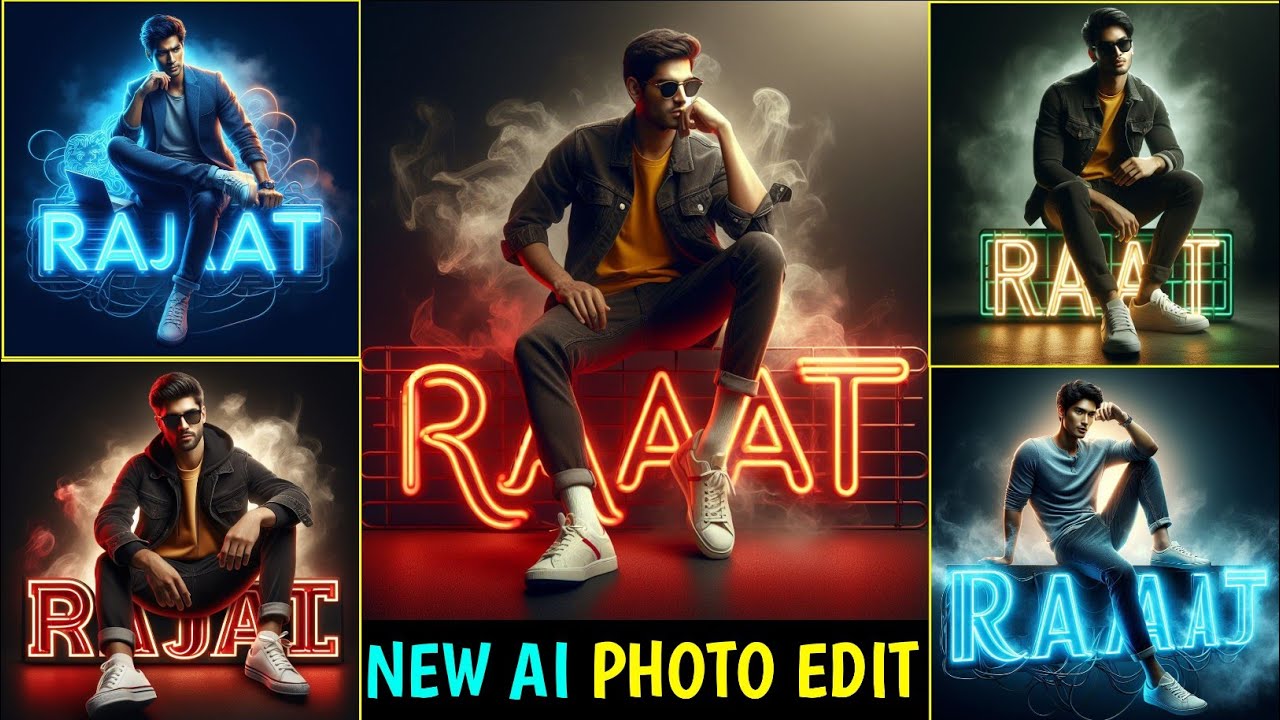 Trending 3D AI Name Photo Editing | Attitude Boy AI Image Generator ...