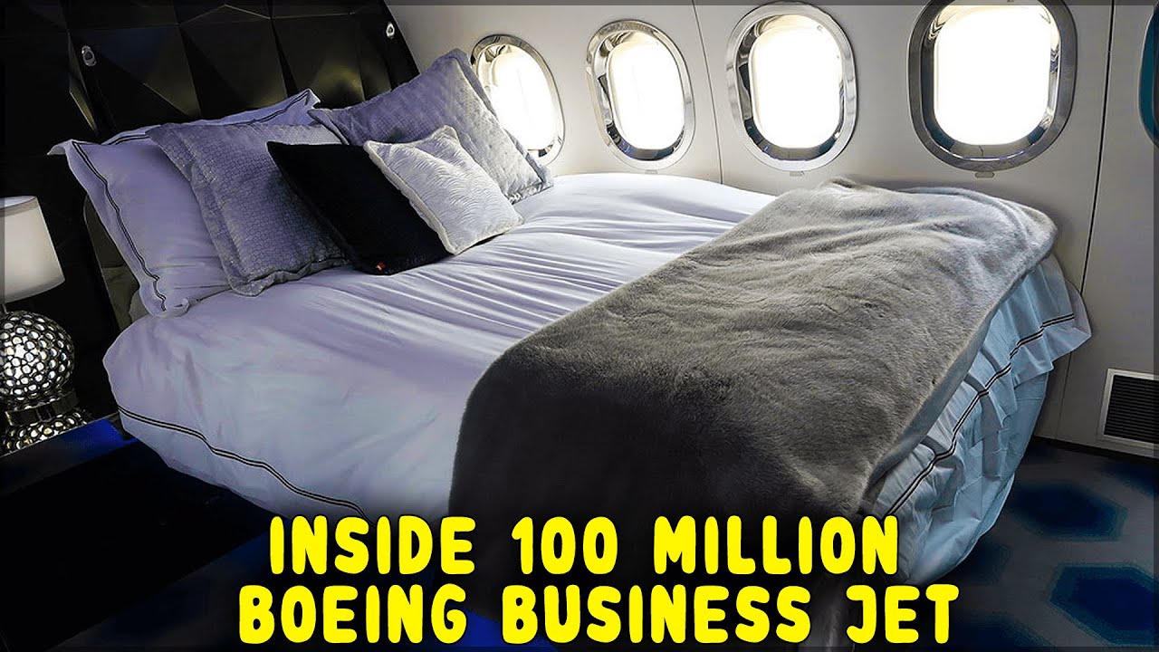 Inside 100 Million Boeing Business Jet! (Royal Jet) - YouTube