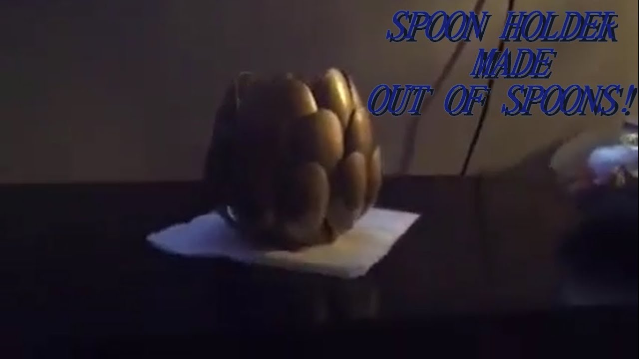 DIY-Spoon Candle Holder! - YouTube