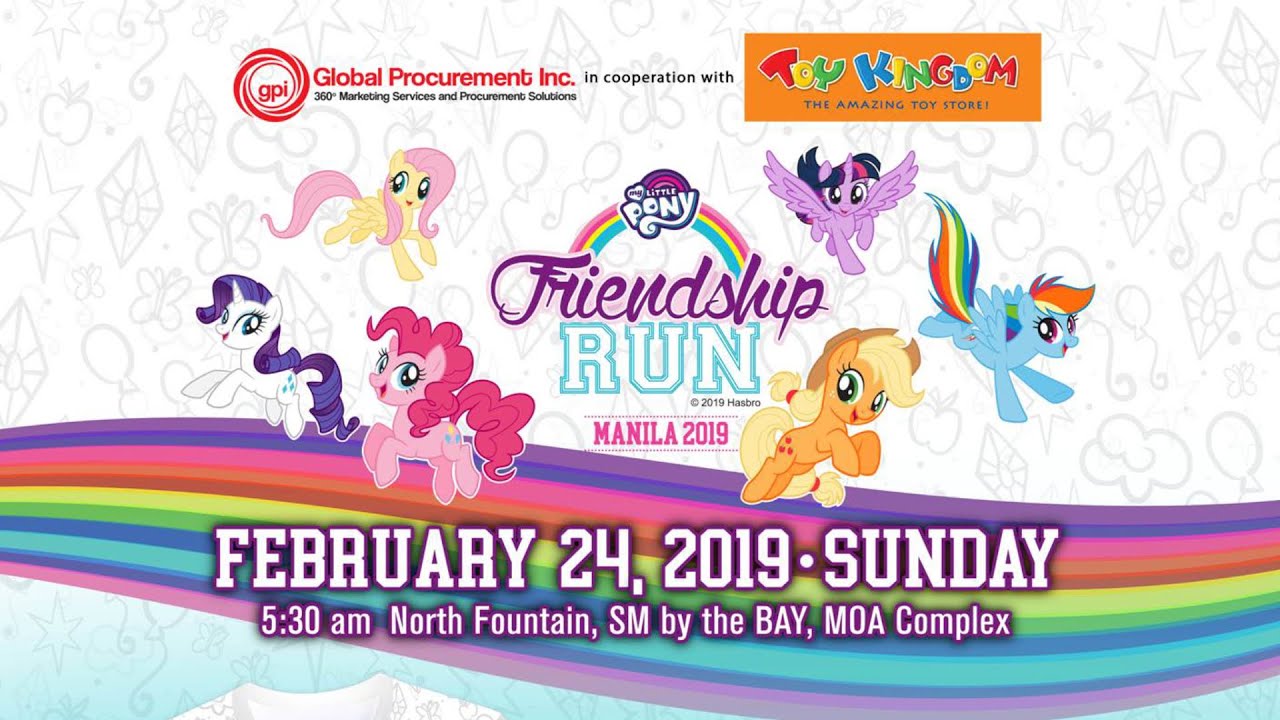 My Little Pony Friendship Run 2019 in Manila - YouTube