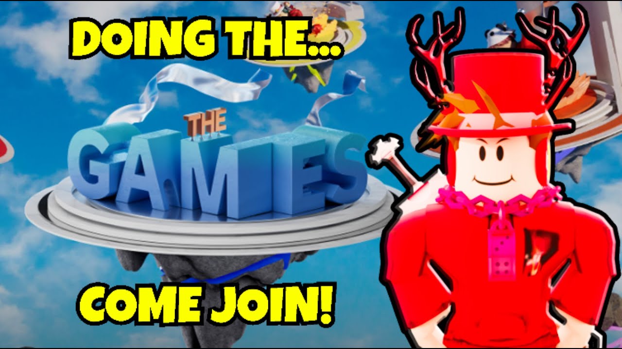🔴DOING THE ROBLOX'S THE GAMES EVENT! COME JOIN UP! - YouTube