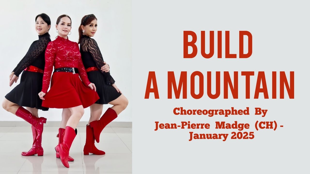 Build a Mountain - Line Dance - YouTube
