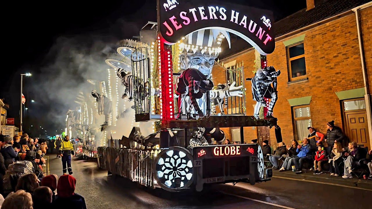 Jester's Haunt - Globe CC - Bridgwater Carnival 2025 - YouTube