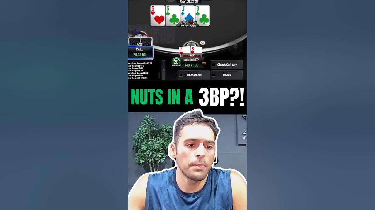 Turning the NUTS in a 3Bet Pot! #knowyourpoker - YouTube