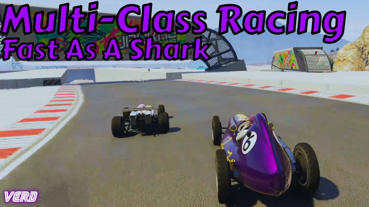 Fast As A Shark: Multi-Class Race №8/Old F1 Cars - GTA FiveM/Project ...