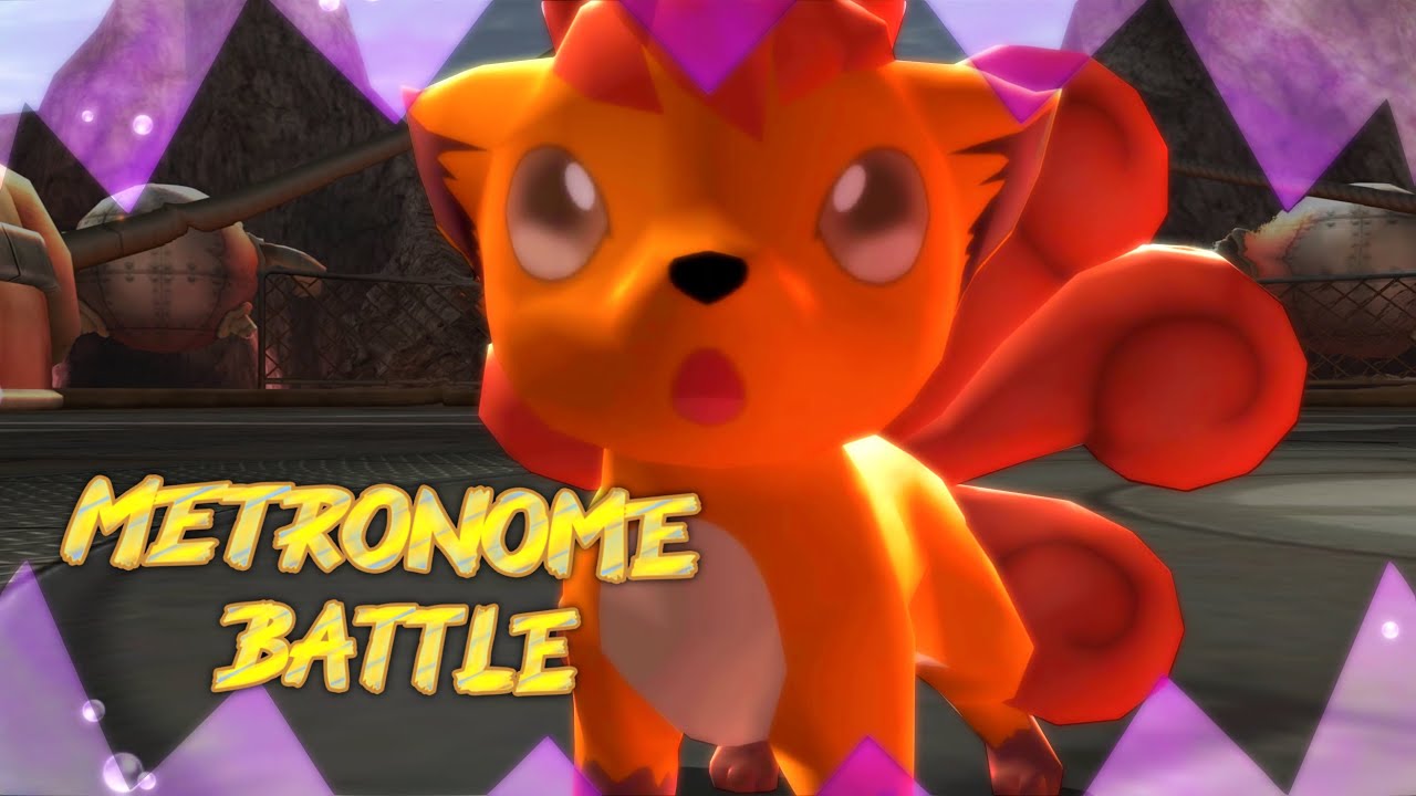 12 Vulpix Pokemon Metronome Battle - YouTube