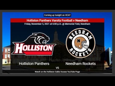 Holliston Varsity Football v Needham- 11/5/2021 - YouTube
