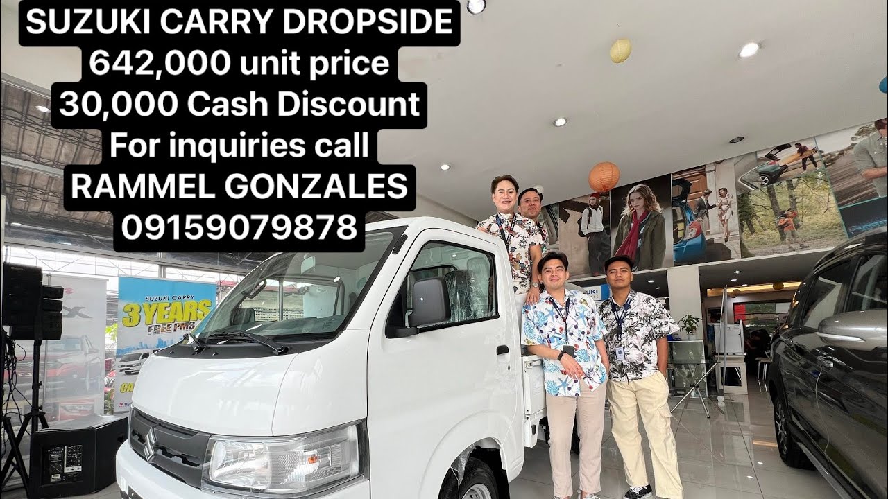 SUZUKI CARRY DROPSIDE 2024 MODEL THE BEST CARGO CAR FOR BUSINESS WITH ...