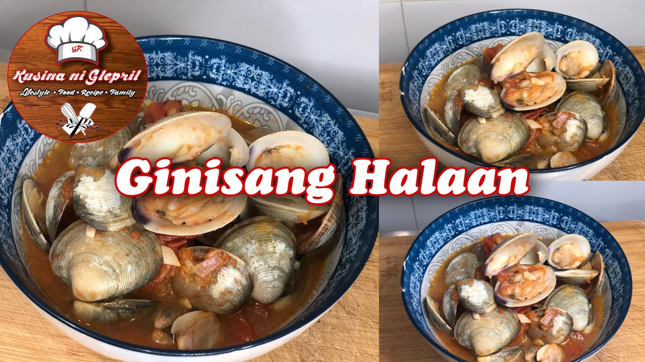 Ginisang Halaan #halaan #clam - YouTube