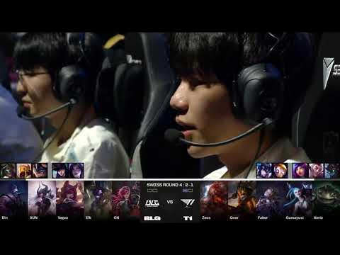 2023 全球总决赛 - T1 vs BLG Highlights ALL GAMES | S13 Worlds 2023 Swiss Stage Day 8 Round 4 | T1 vs ...