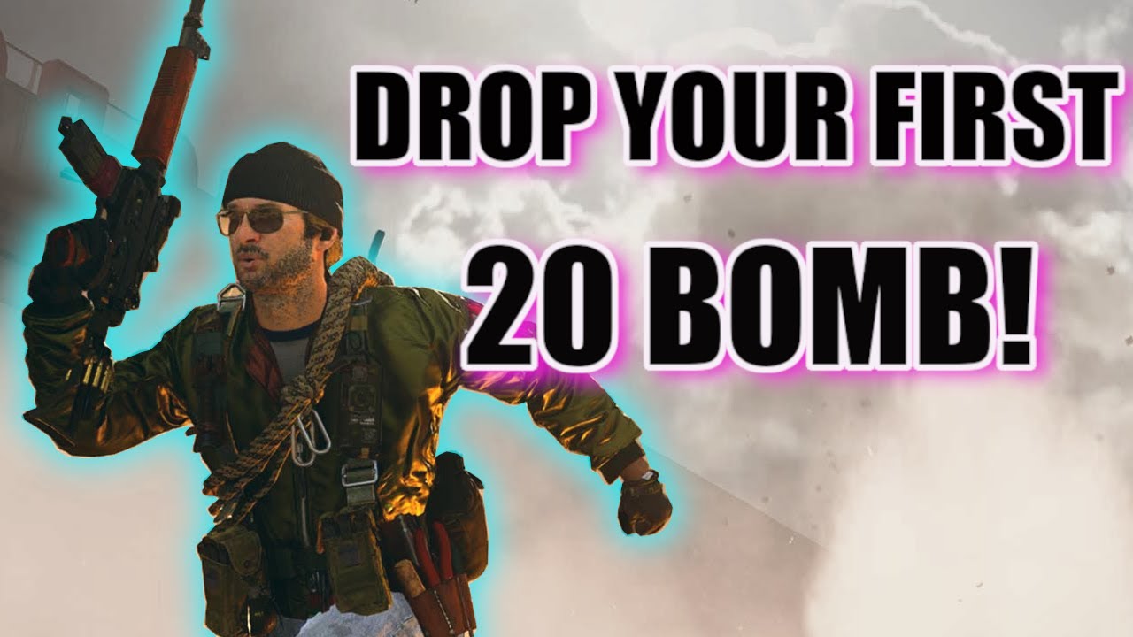 How to drop your FIRST 20 BOMB in WARZONE - YouTube