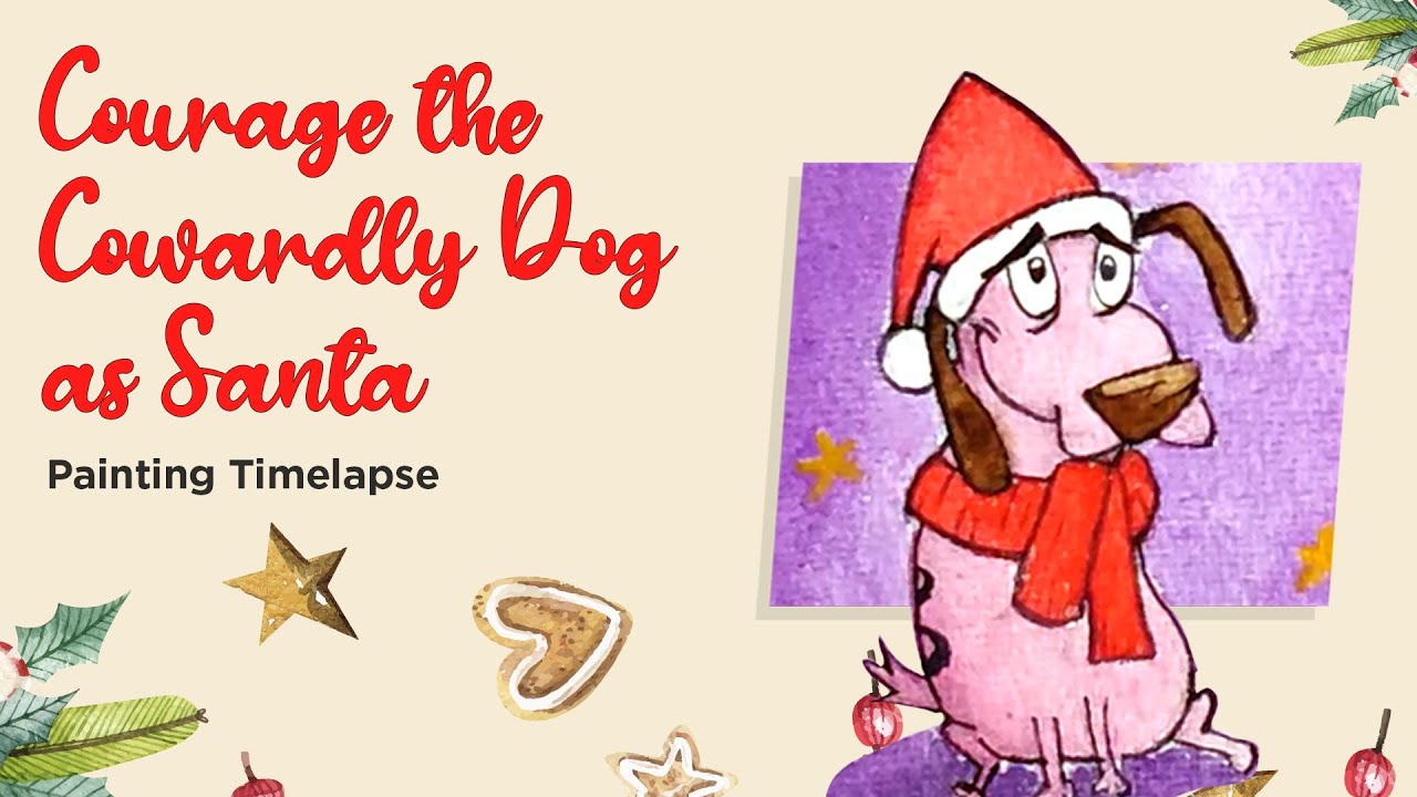 Courage the Cowardly Dog as Santa - YouTube
