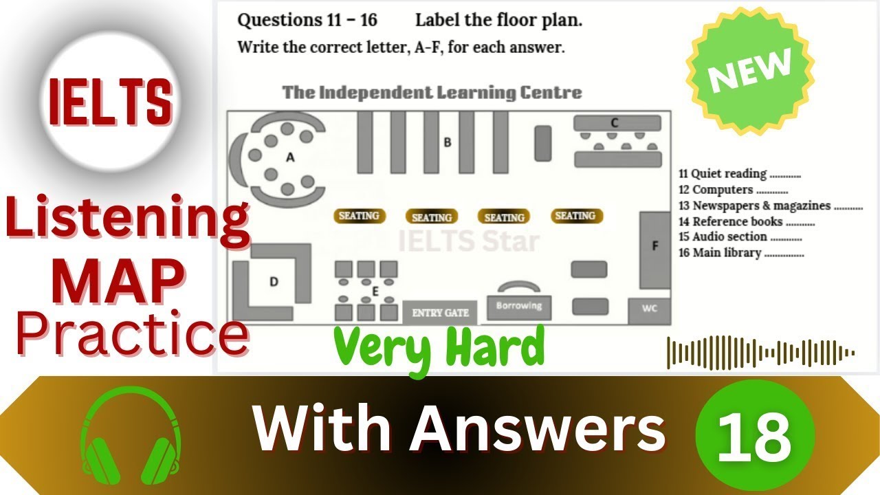 Ielts Listening Map Practice Tests IELTS Listening Practice With