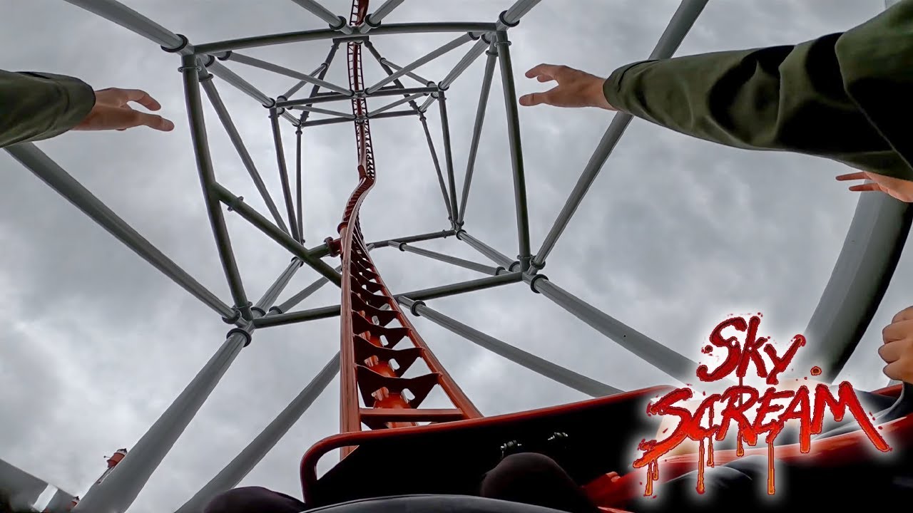 SKY SCREAM - Holiday Park Roller Coaster - YouTube