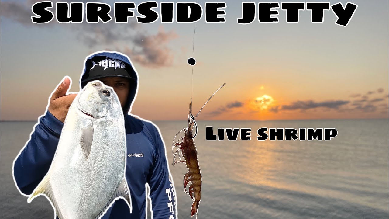 HOT DAY on the JETTY (Freeport Tx) Surfside - YouTube