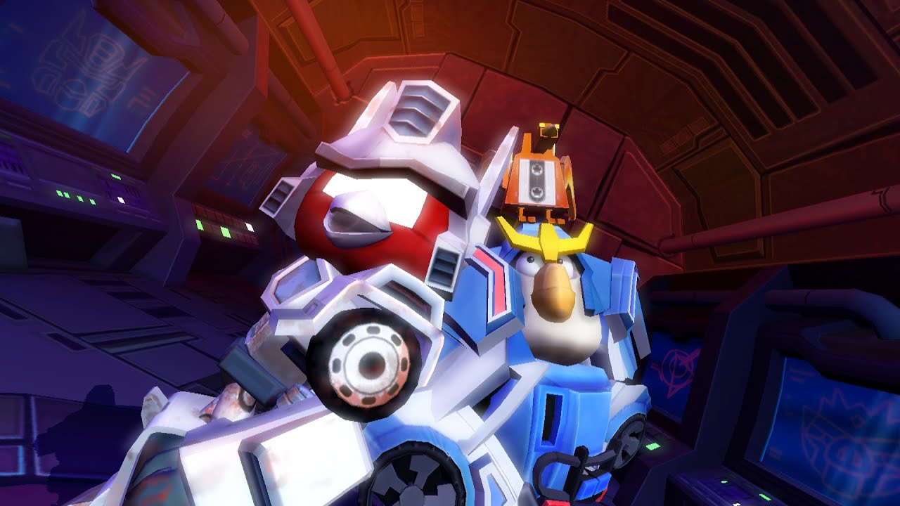 Menyelamatkan Red As Ultra Magnus | Angry Birds Transformers - YouTube
