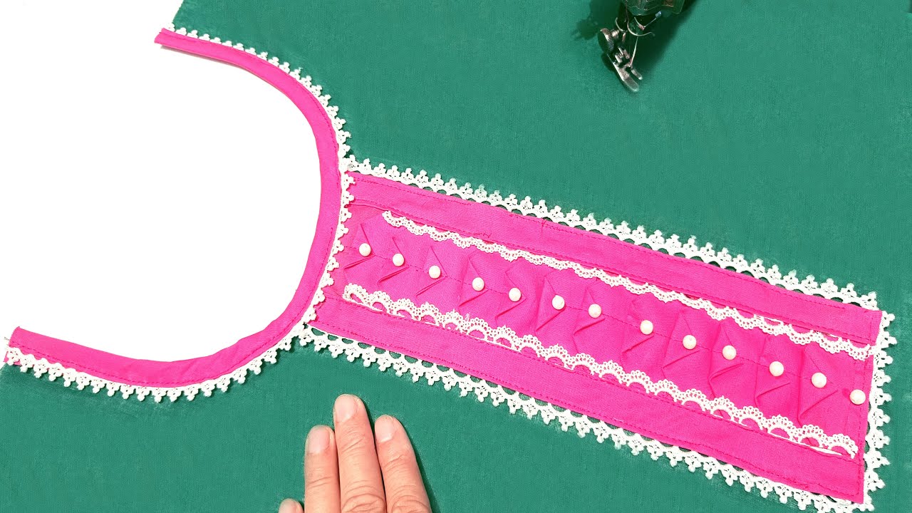 Unique and creative neck design for sewing lovers | sewing tips and ...