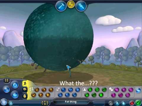 Spore: Very fat creature - YouTube