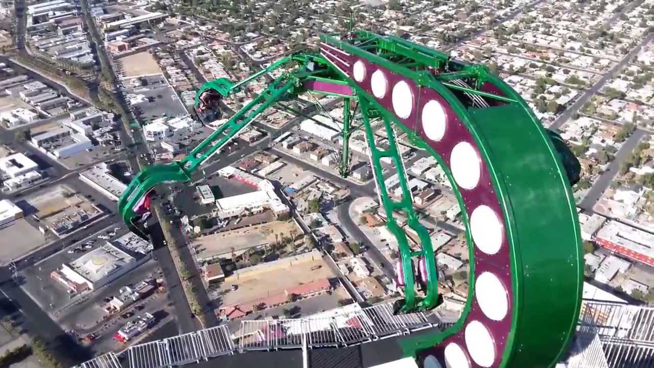 Las Vegas Stratosphere Insanity Ride '' Türkler Vegas' ta 1 '' - YouTube