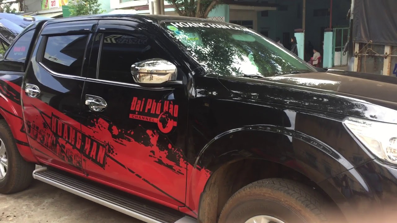 Decal Tem NaVaRa EL bản premium 2018 decal TỰ CHẾ - YouTube