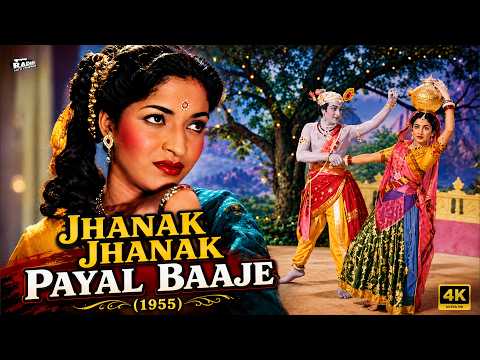 Jhanak Jhanak Payal Baaje (1955) | Gopi Krishna , Sandhya | Old Superhit Classic Movie HD