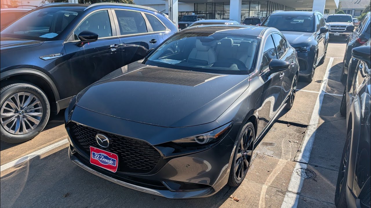 2025 Mazda3 Sedan Turbo Premium Plus: Walkaround and Tour at El Dorado ...