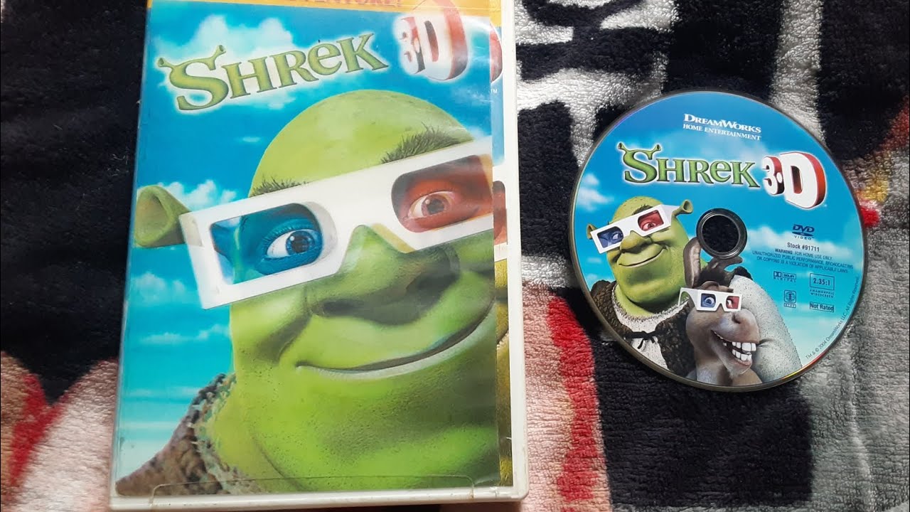 Opening to Shrek 3-D 2004 DVD - YouTube