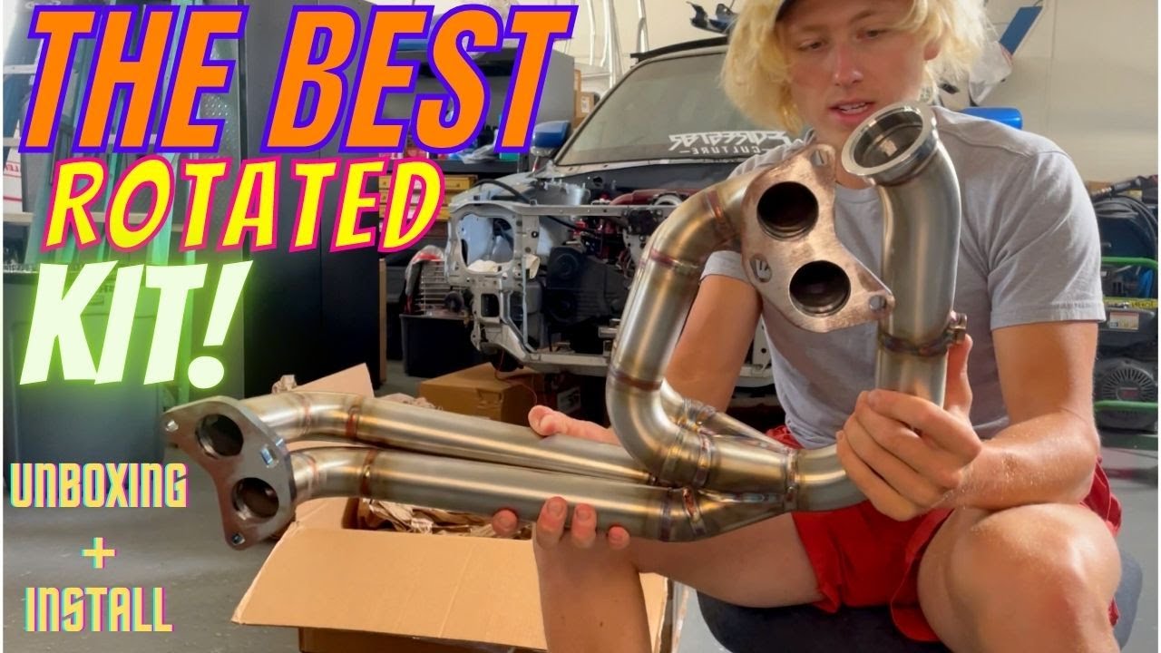 THE BEST SUBARU EJ ROTATED TURBO KIT | BNM PERFORMANCE MADUSA HEADER ...