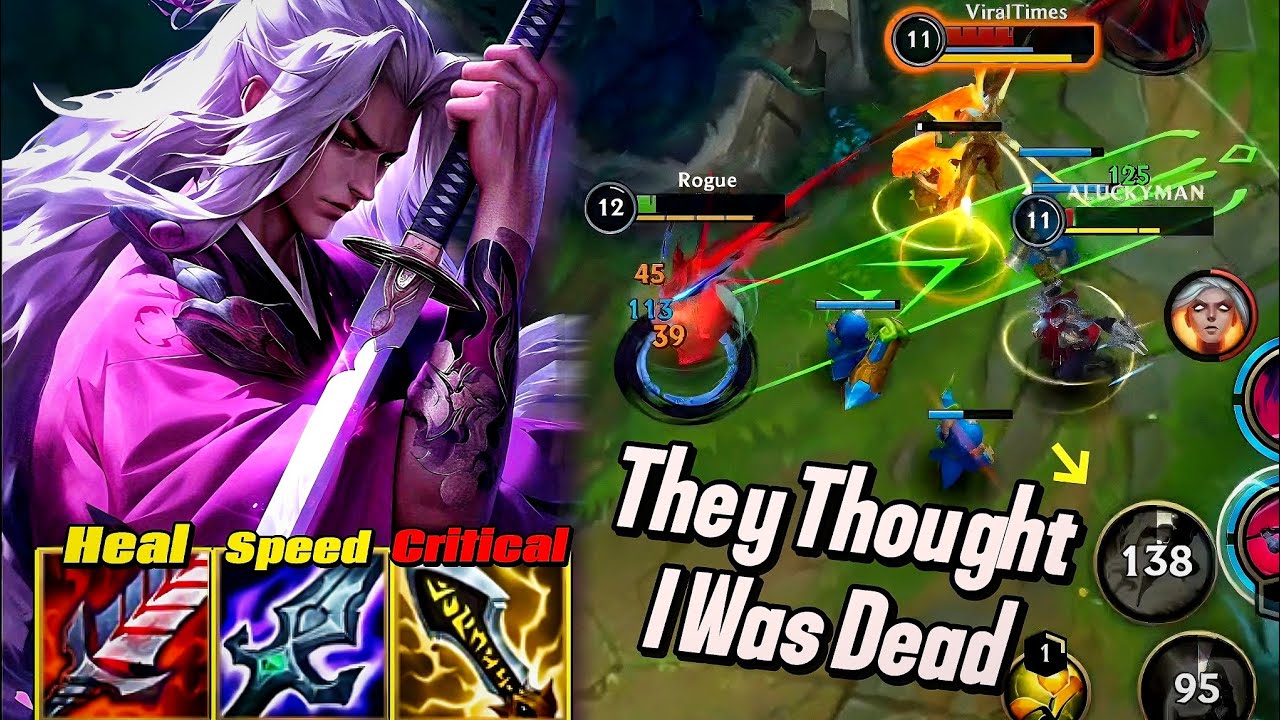 100% Critical Chance in 2 Items! - Wild Rift Yone Build Guide - YouTube