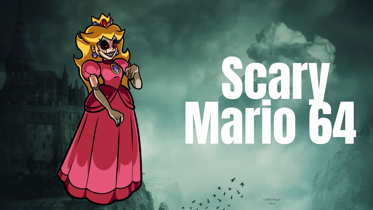 N64 Mario Horror. Terrifying Mario 64 Horror Game With Haunting ...