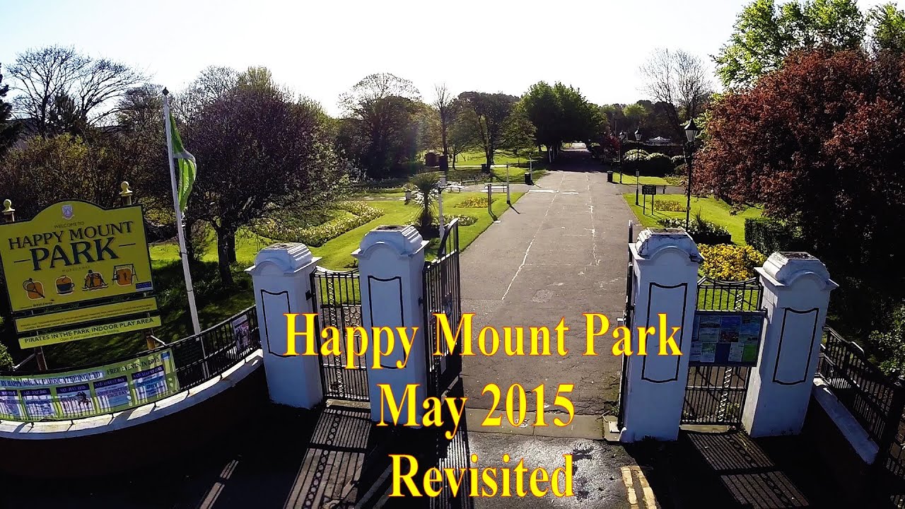 Happy Mount Park Morecambe in HD (May 2015)...a quick aerial video ...