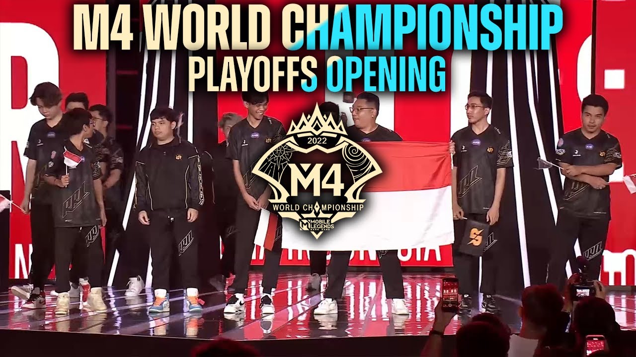 M4 WORLD CHAMPIONSHIP PLAYOFFS OPENING!! - YouTube