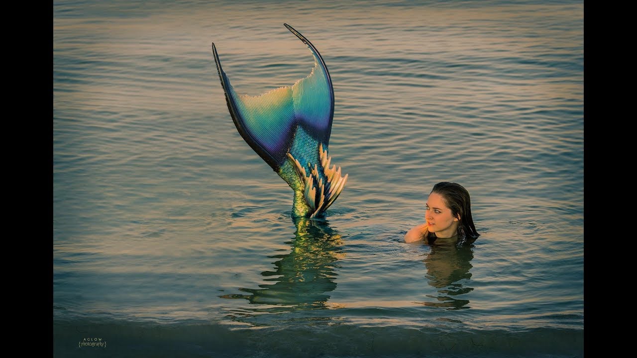 Mermaid Caught On Tape At Ginnie Springs - YouTube