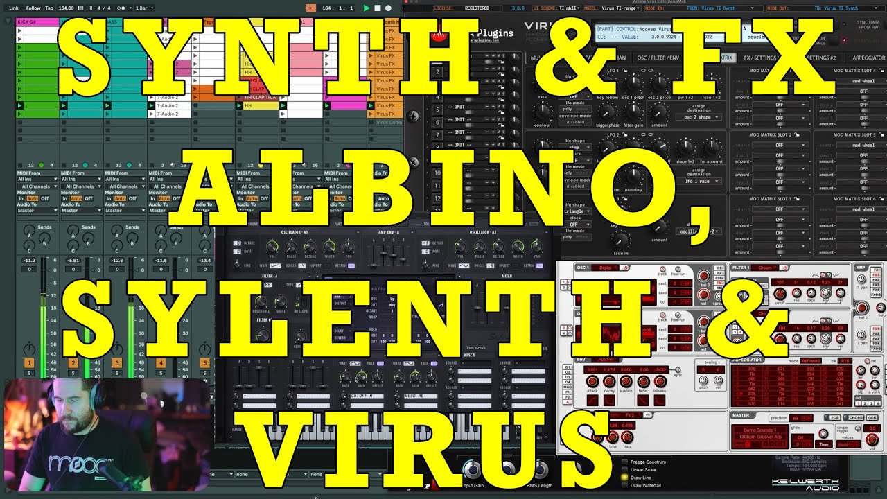 SYNTH LEADs & FX with Albino, Sylenth & Virus - YouTube
