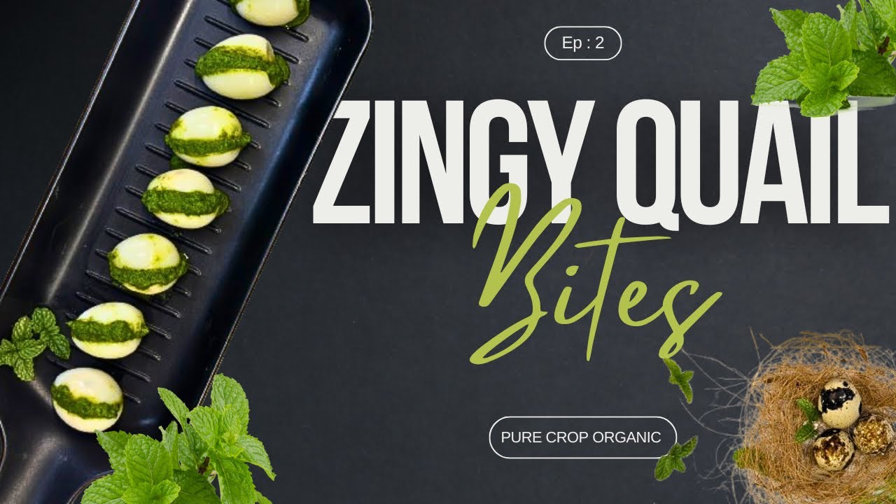 Zingy Quail Bites | Pure Crop Healthy Food Recipe Series Ep. 2 - YouTube