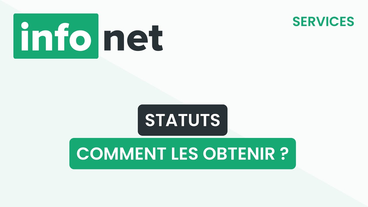 Comment obtenir les statuts d'une société ? (définition, aide, lexique ...