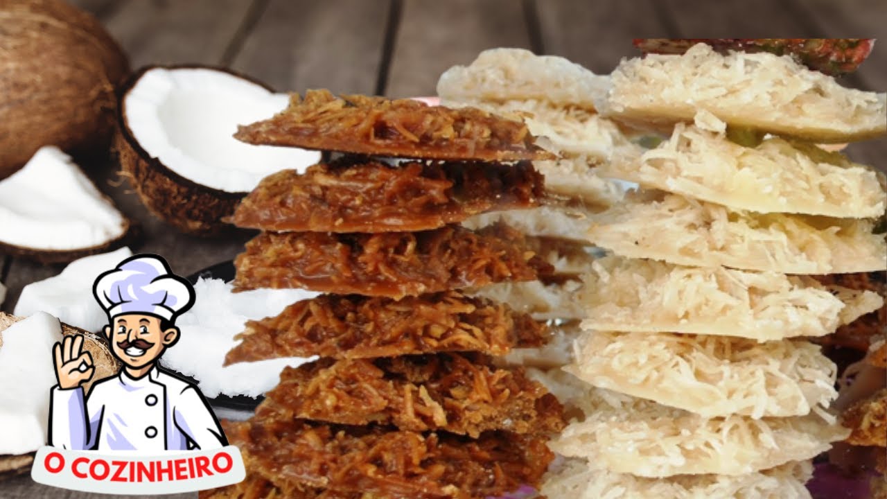 Como Fazer Cocada de Côco Queimado 🥥 Receita de Cocada Leite Condensado ...