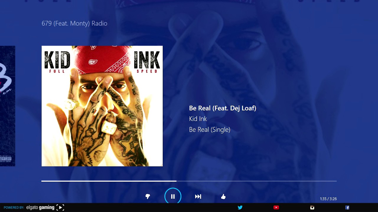 Be Real (Pandora) by: Kid INK - YouTube